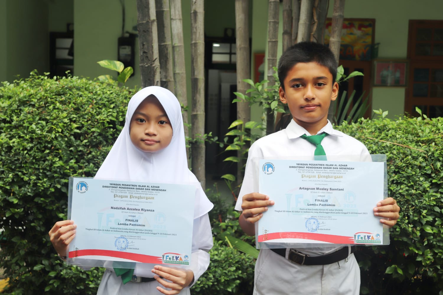 Prestasi Festival dan Lomba Kreasi Al Azhar (Felka) Tahun 2023 – SDI Al ...